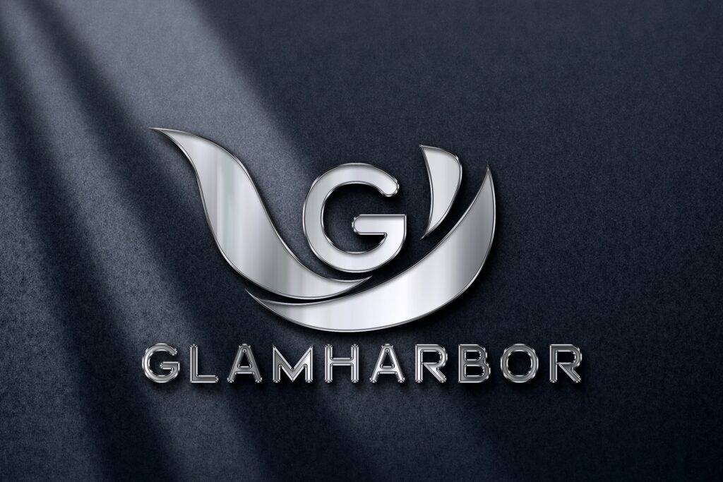Glamharbor Logo Mockup - Clixtro